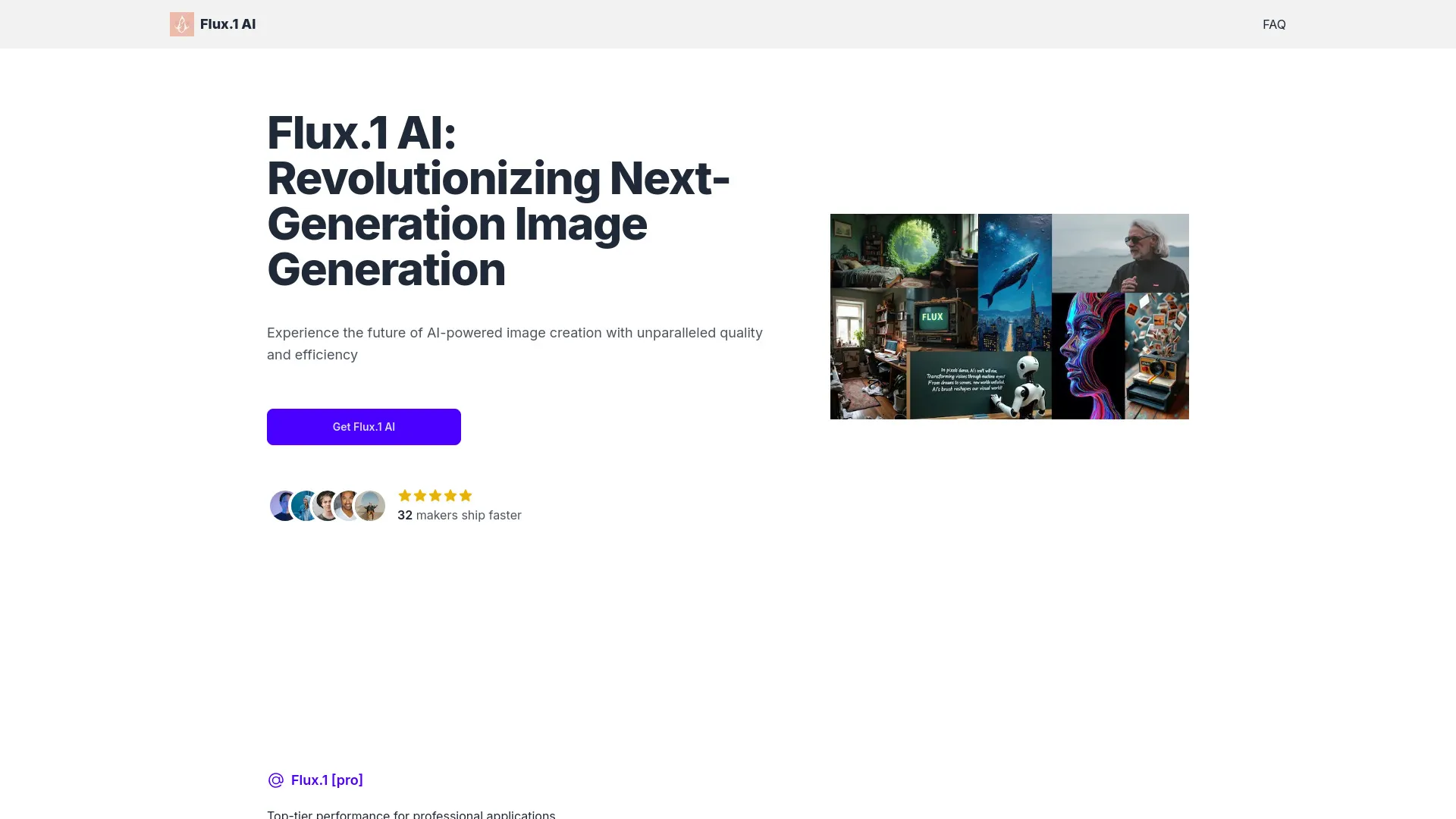Flux.1 AI Image Generator: Quick & High-Quality Images | Creati.ai