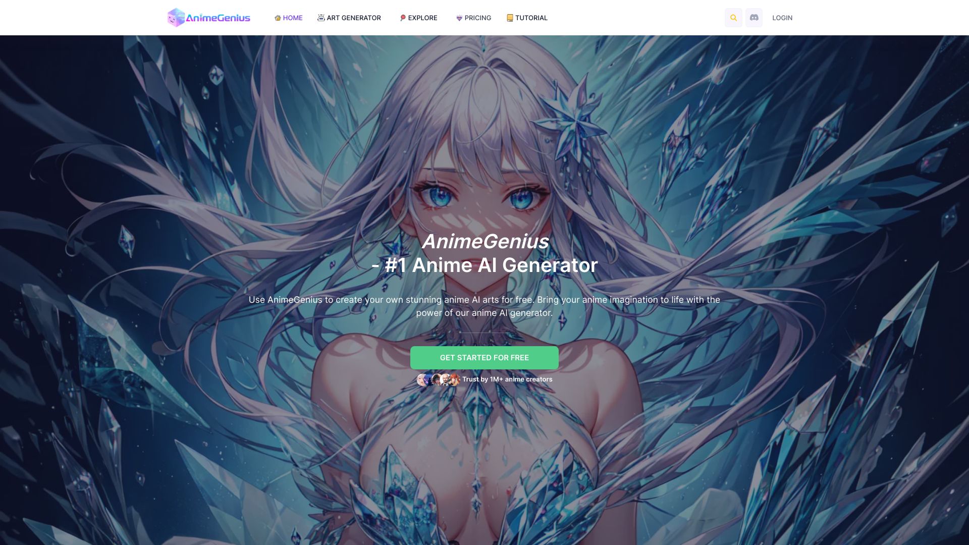 AnimeGenius: 무료로 놀라운 AI 애니메이션 아트를 만드세요 | Creati.ai AnimeGenius: 무료로 놀라운 AI 애니메이션 아트를 만드세요 | Creati.ai