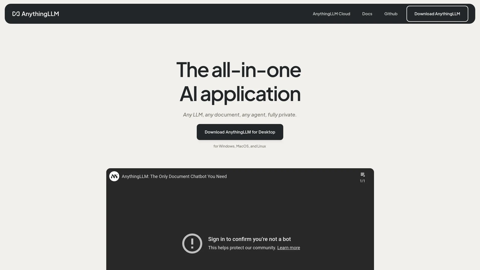 AnythingLLM : Application AI tout-en-un pour les documents | Creati.ai