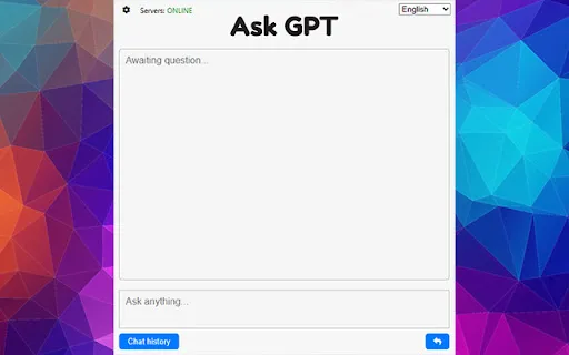 Ask GPT - Respuestas instantáneas con la extensión de Chrome ChatGPT | Creati.ai