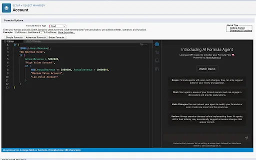 Better Salesforce Formula Extension For Chrome Creati Ai