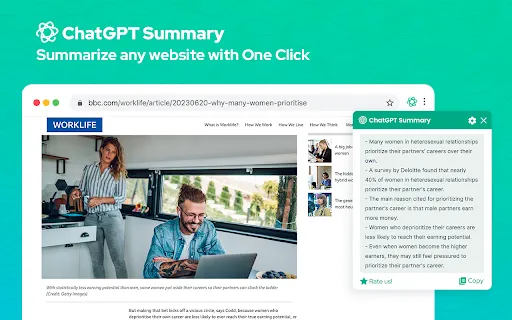 ChatGPT Summary - Your Personal Summarization Assistant | Creati.ai