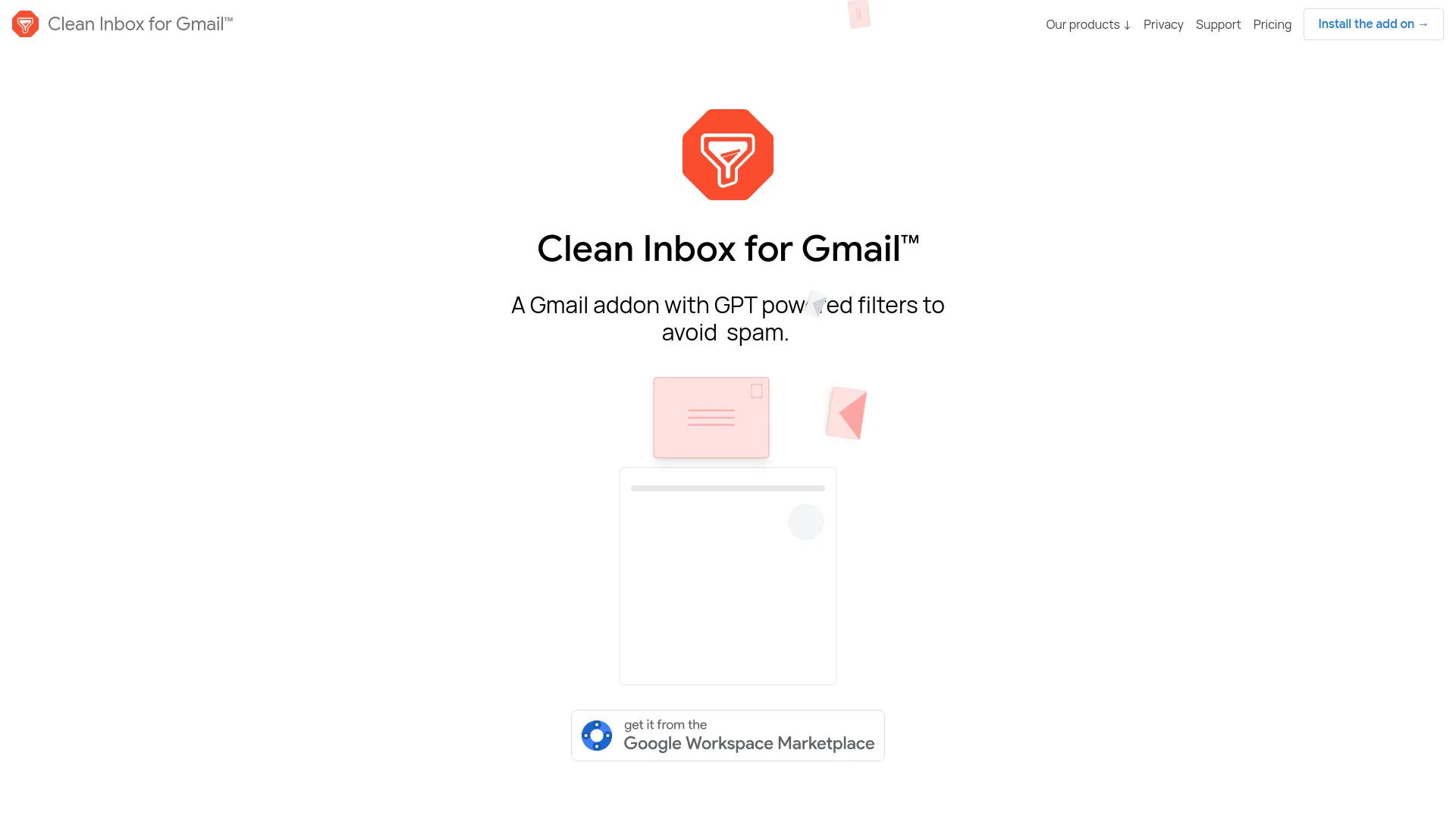 Clean Inbox for Gmail™: Effortlessly Filter Unwanted Emails | Creati.ai