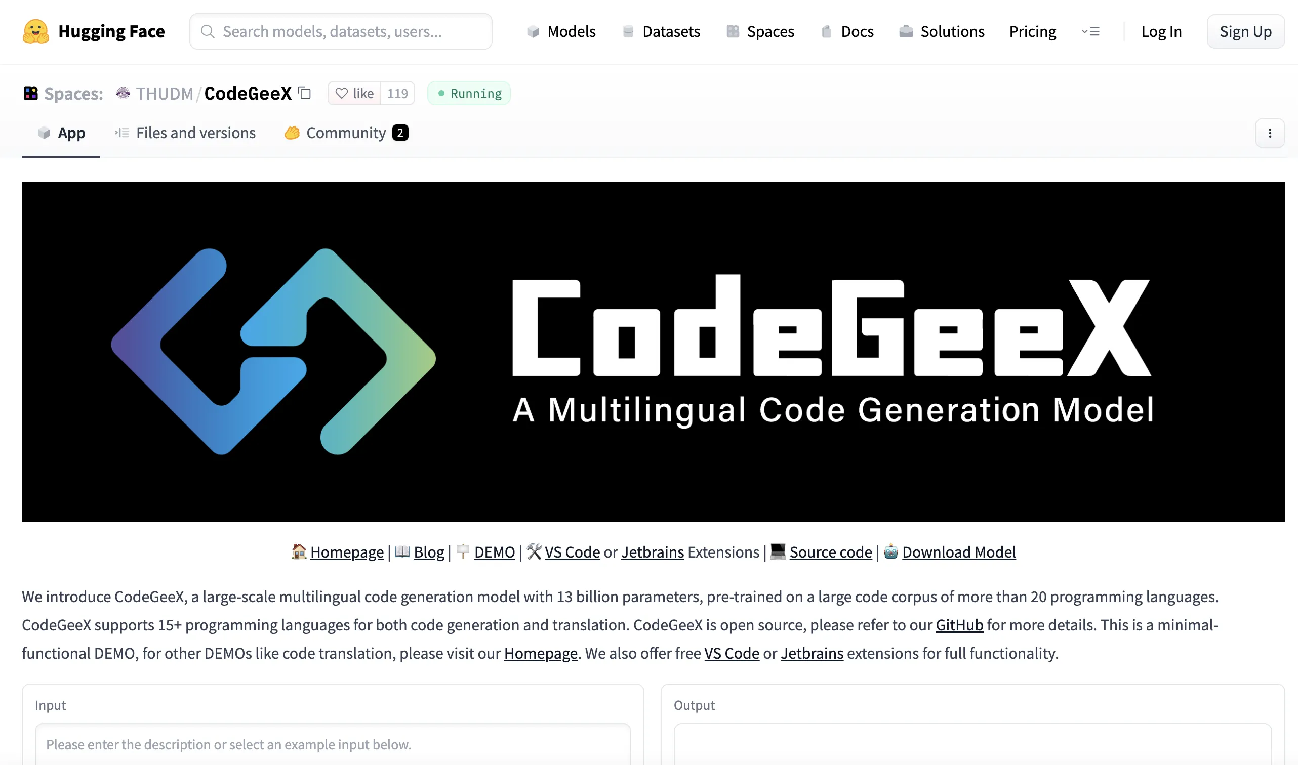 CodeGeeX: Multilingual Code Generation and Translation Model | Creati.ai