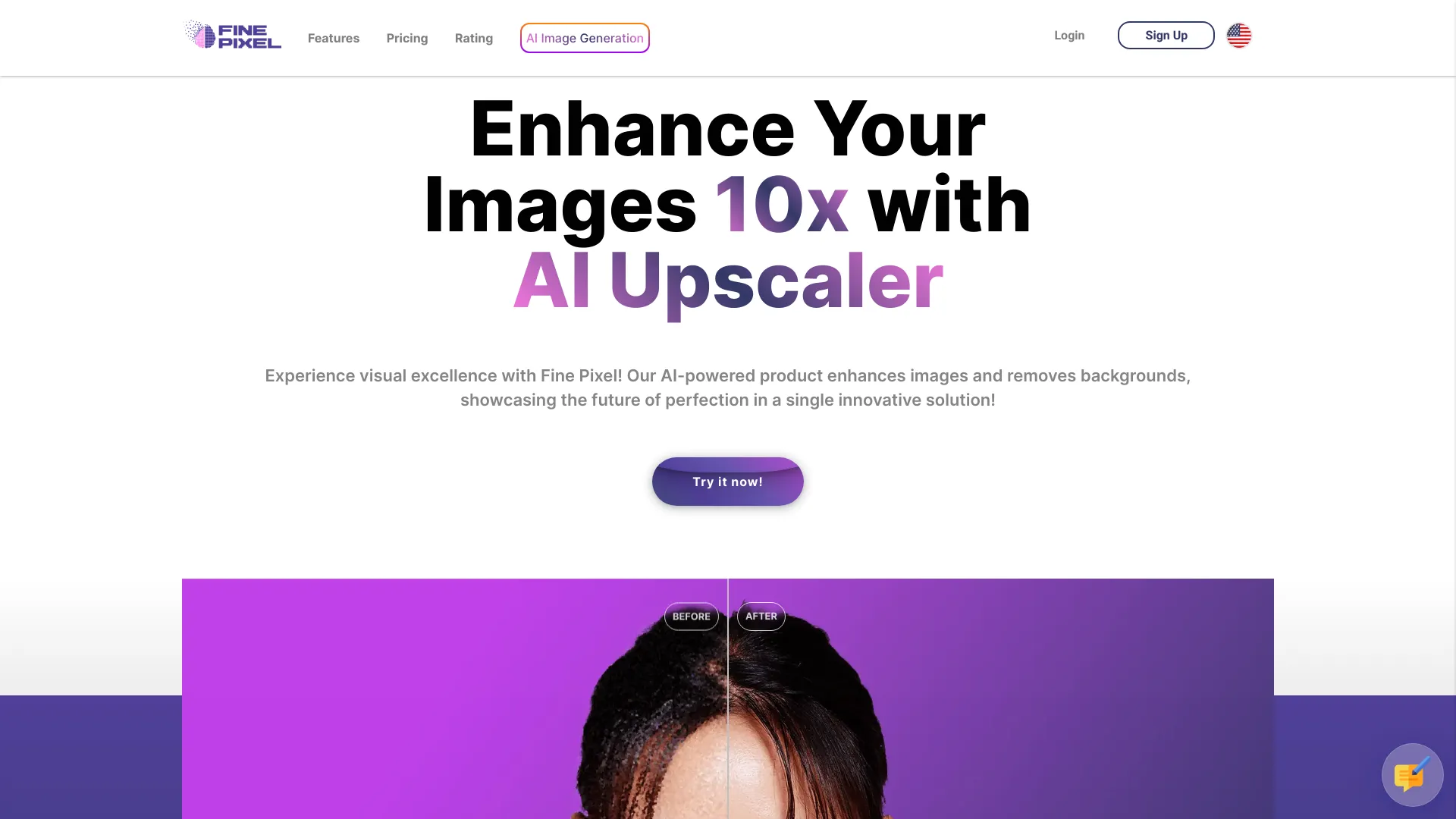 Fine Pixel | Enhance and Create Images with AI | Creati.ai