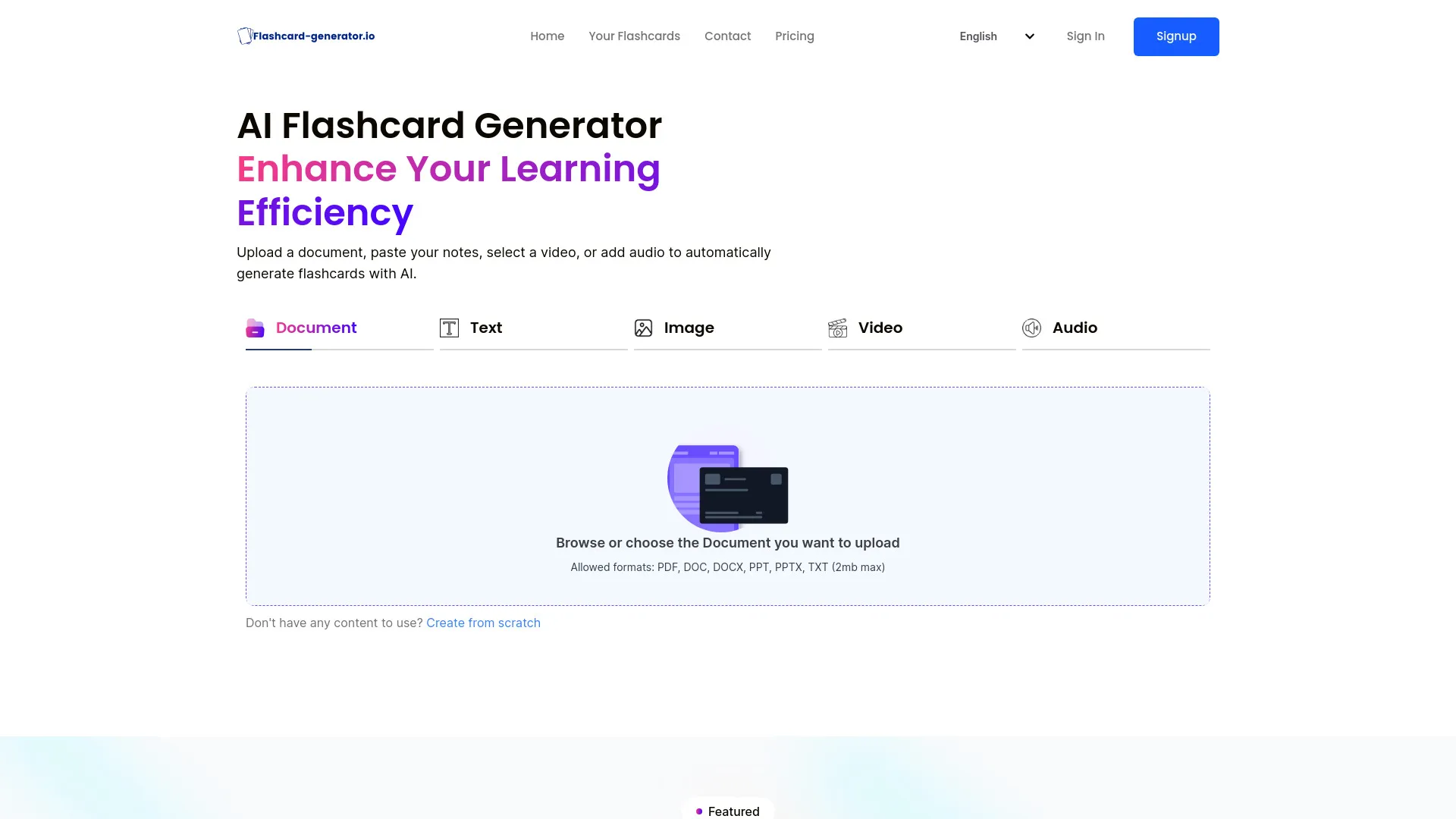 Effortless Flashcard Creation With Ai Technology Creati Ai