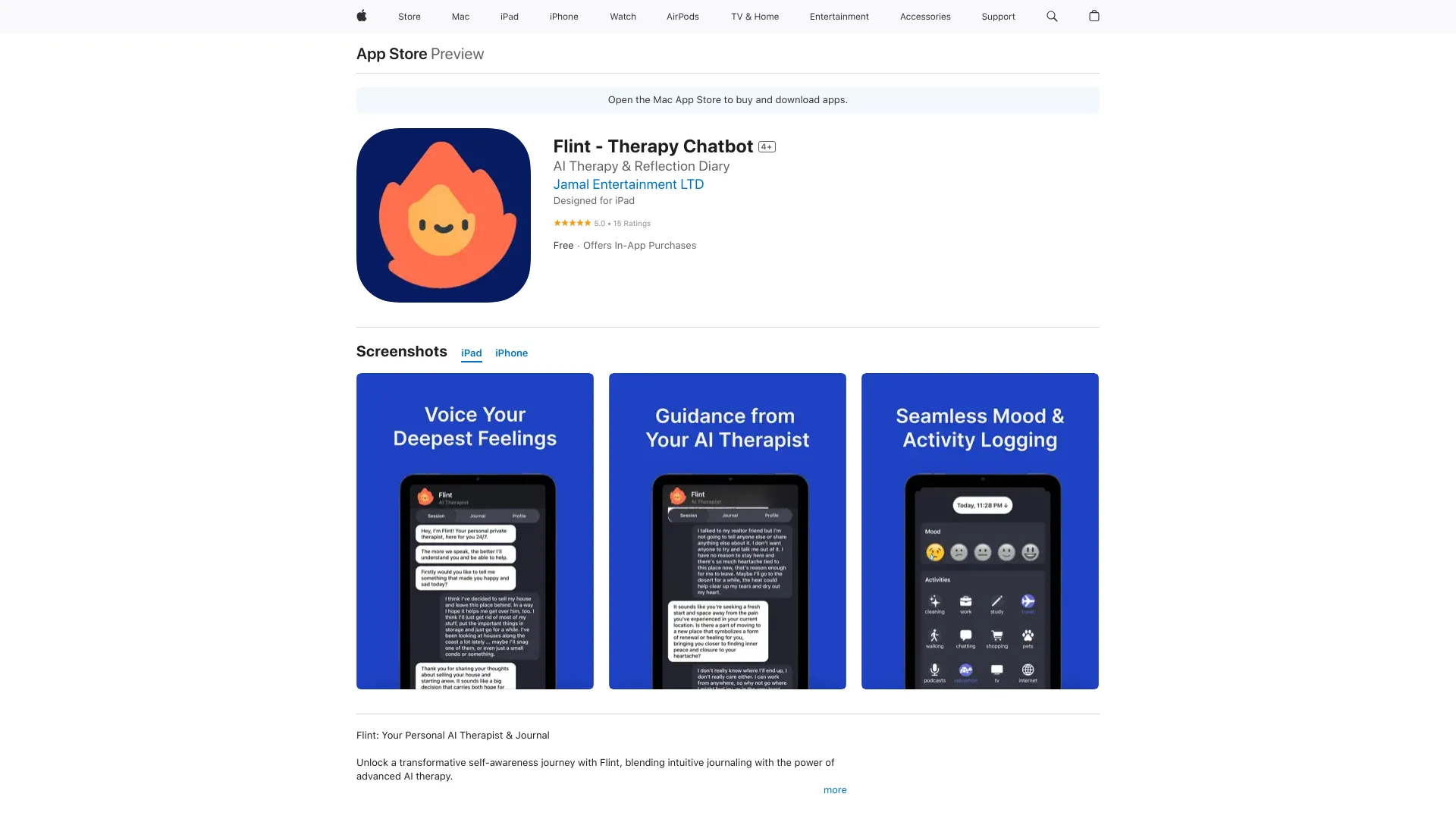 Flint: AI-Powered Therapy and Journaling App | Creati.ai
