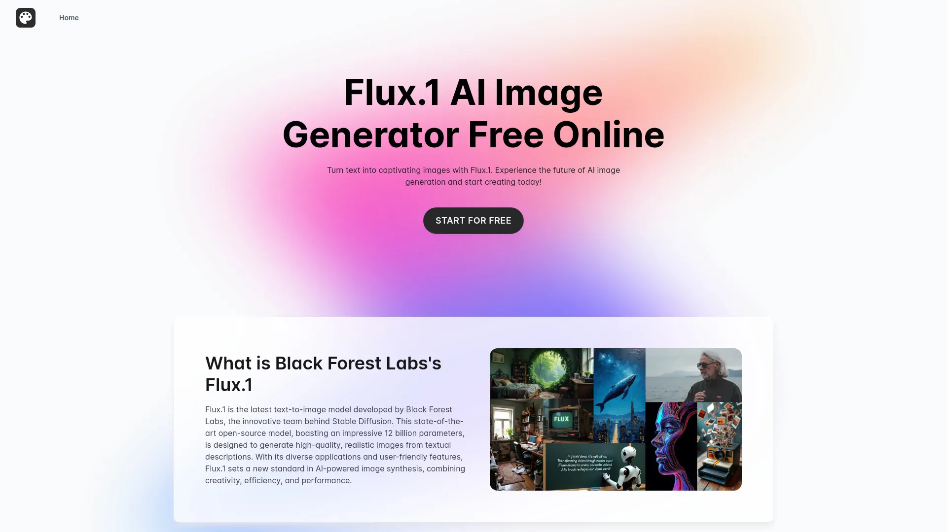 Flux.1 AI 생성기로 텍스트를 이미지로 변환하기 | Creati.ai