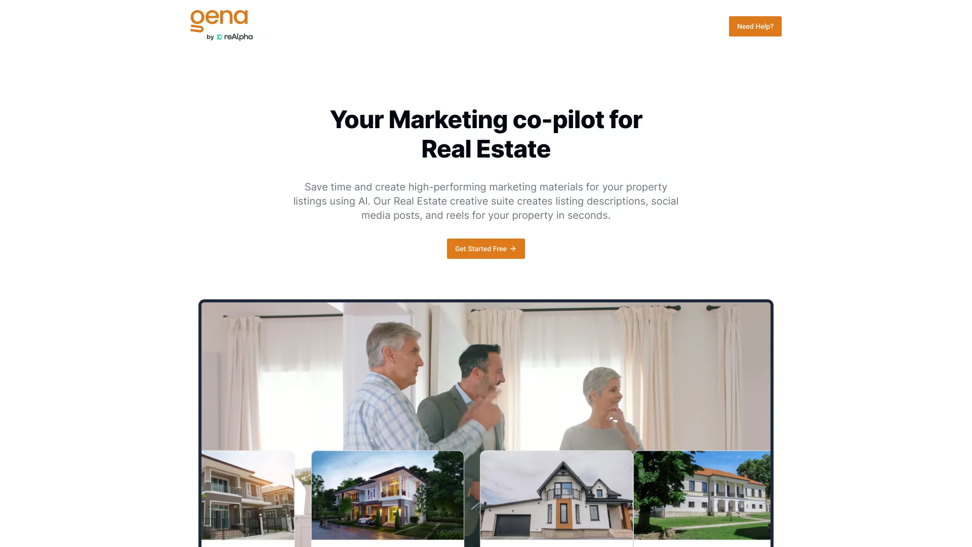 Gena: AI-Powered Marketing Suite for Real Estate Agents | Creati.ai