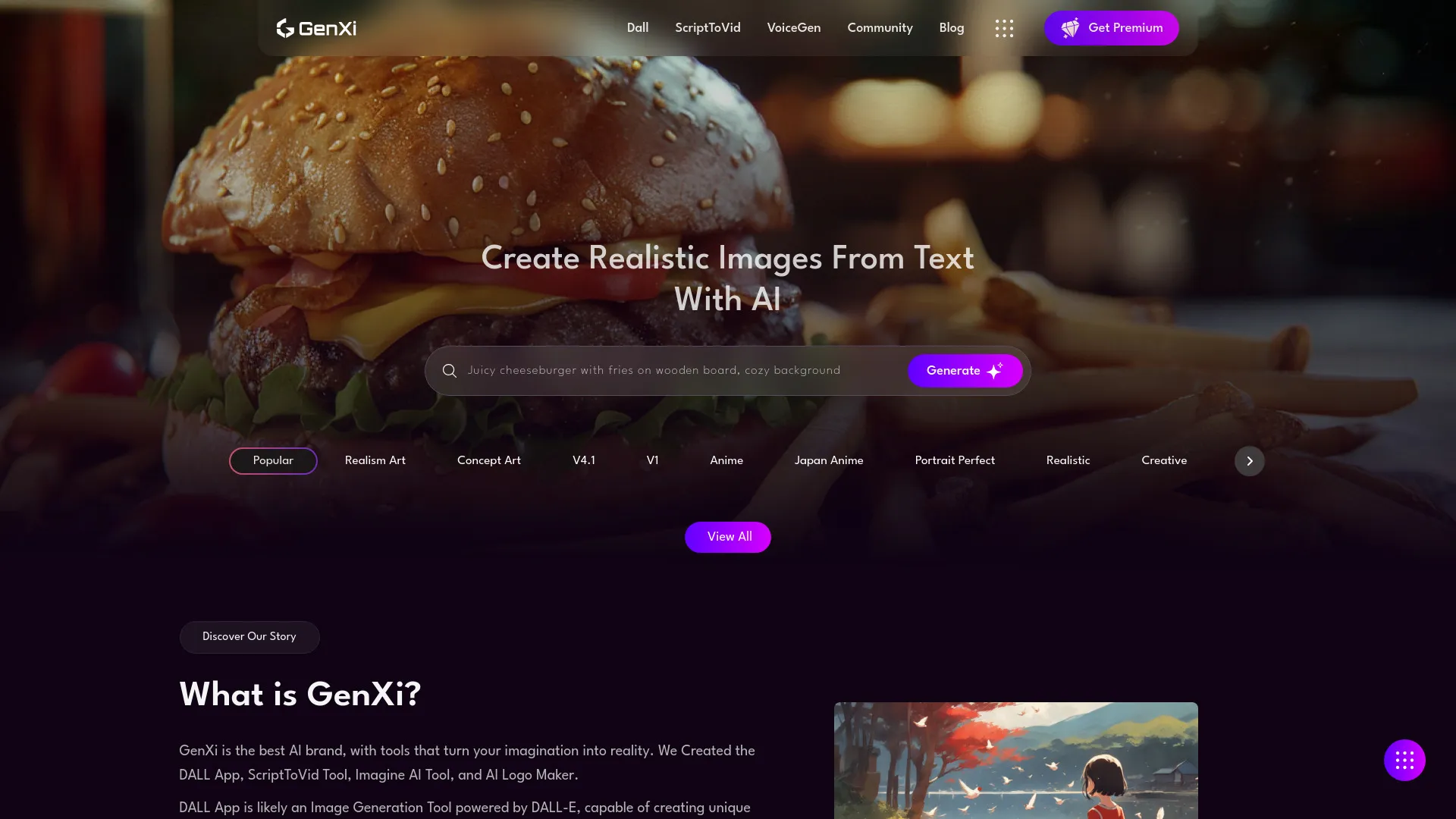 GenXi - AI画像および動画生成ツール | Creati.ai