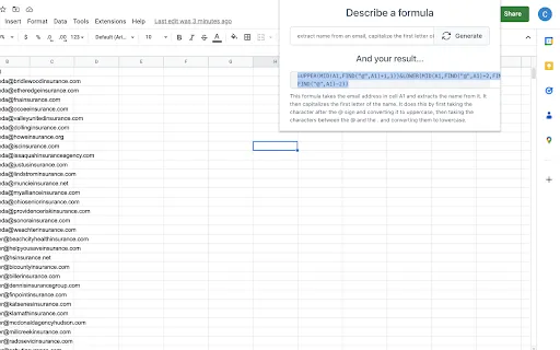 GPT Formula - Create Excel & Google Sheet Formulas Easily | Creati.ai