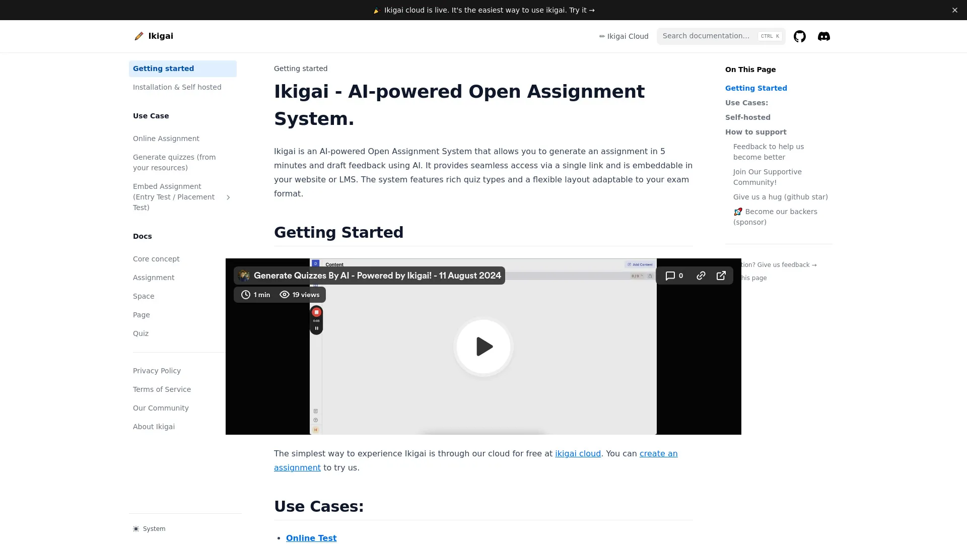 Ikigai: AI-Powered Assignment Creation Platform | Creati.ai