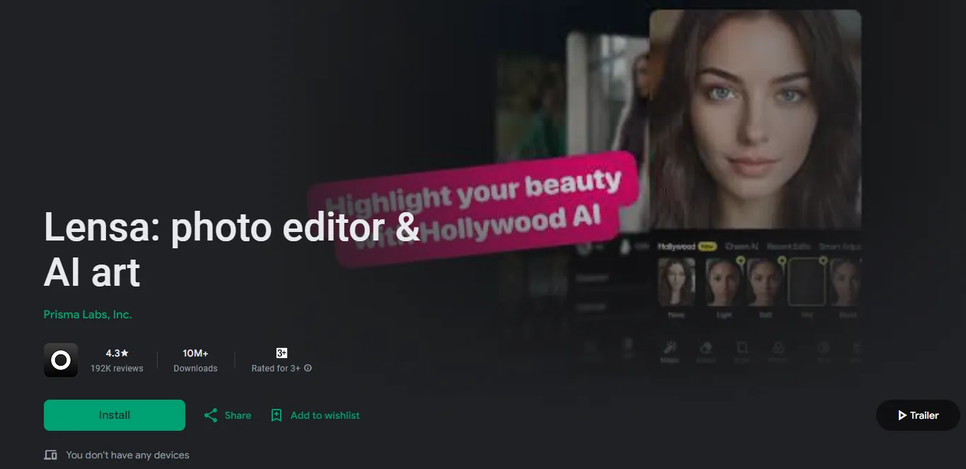 Lensa: AI-powered Photo Editor for Stunning Selfies | Creati.ai