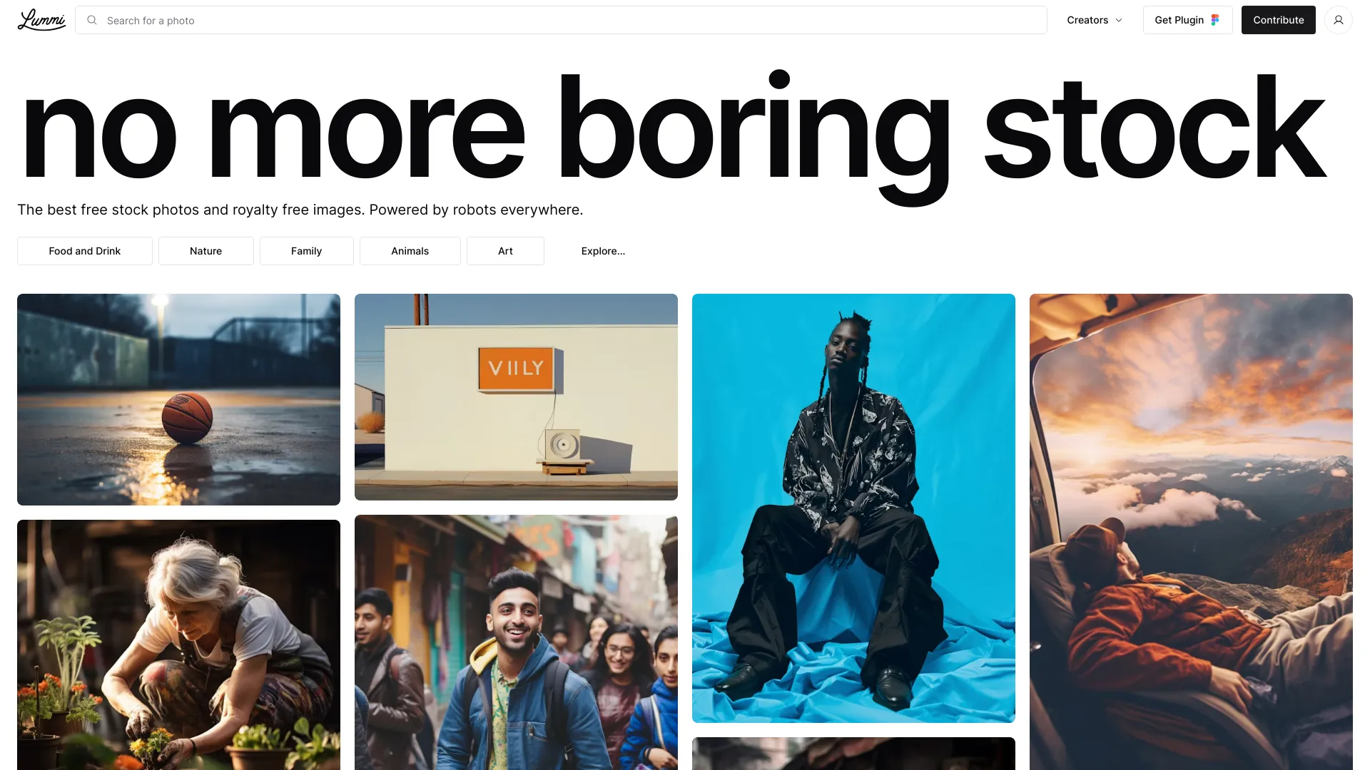 Lummi: Free AI-Generated Stock Photos & Royalty-Free Images | Creati.ai