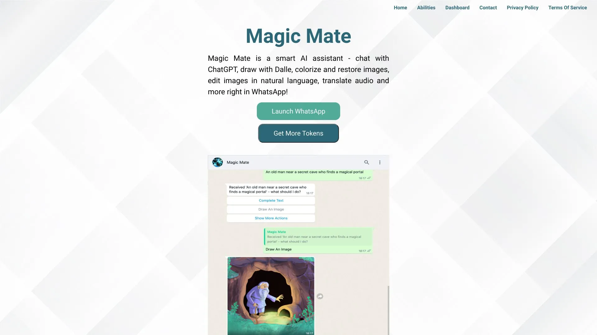 Magic Mate - AI Assistant for WhatsApp | Creati.ai