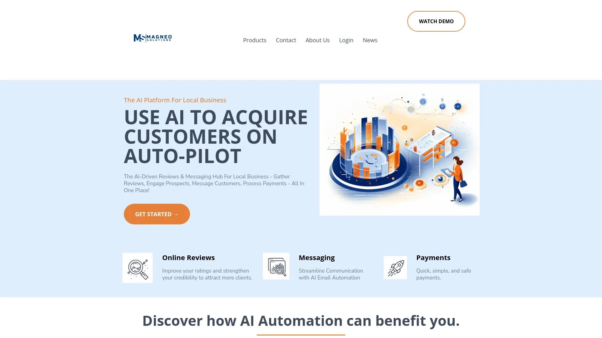 Magneo Solutions: Automatización por IA para la educación | Creati.ai Magneo Solutions: Automatización por IA para la educación | Creati.ai