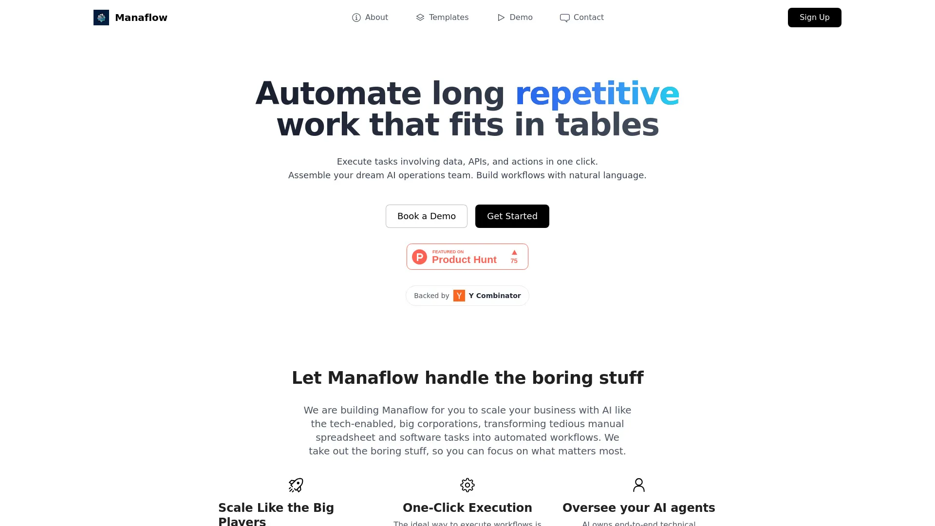 Automate Your Office Work with Manaflow AI Automation | Creati.ai