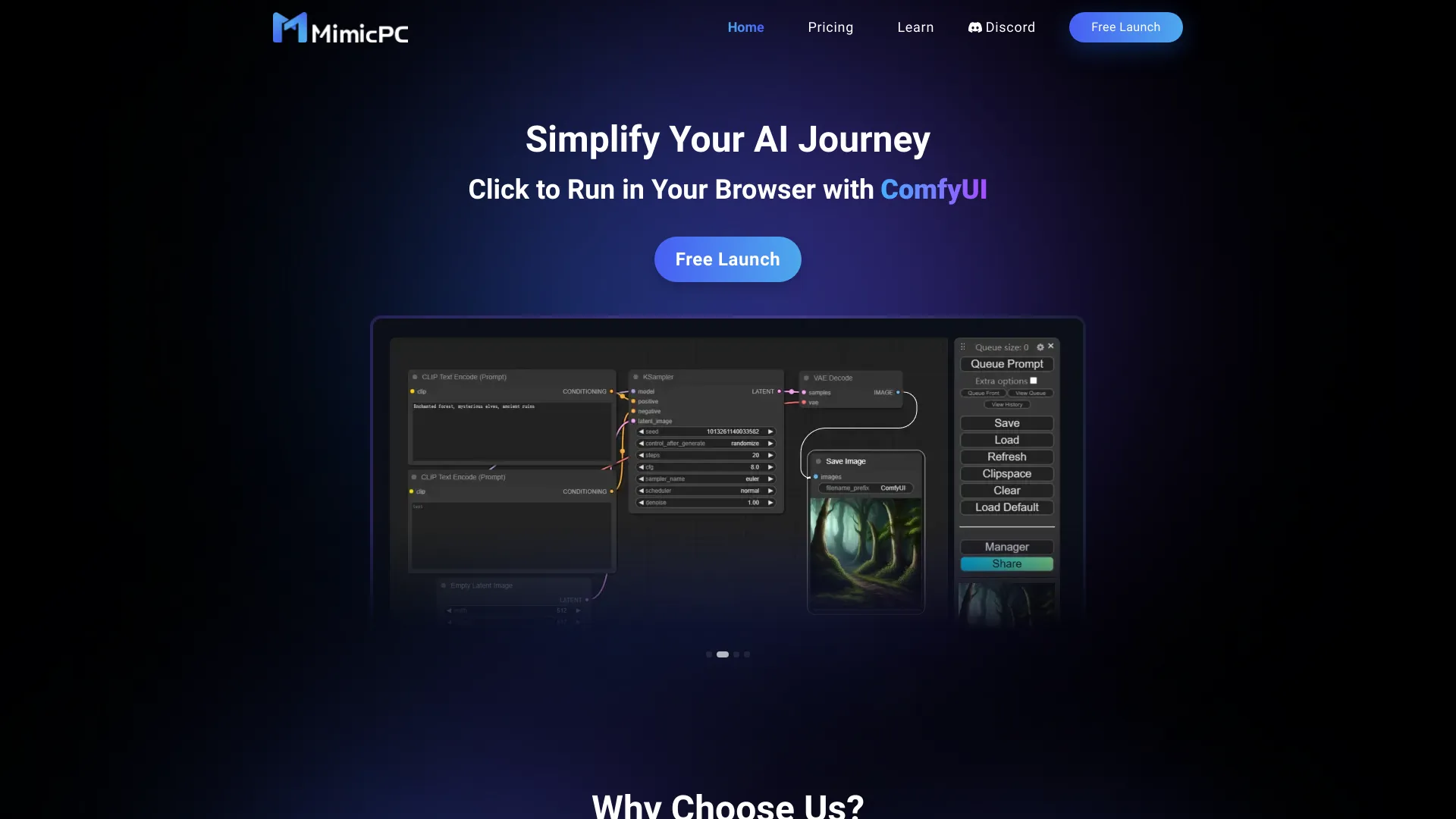 MimicPC - Acceso fácil a herramientas de IA en línea | Creati.ai