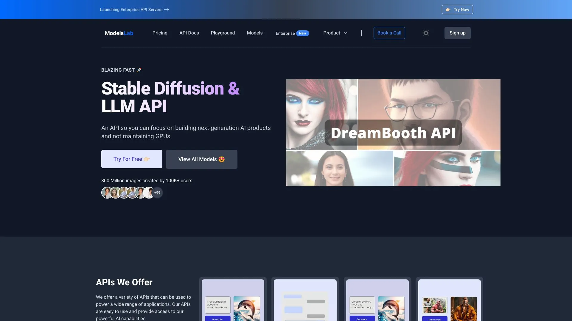 Powerful AI APIs - ModelsLab | Creati.ai Powerful AI APIs - ModelsLab | Creati.ai