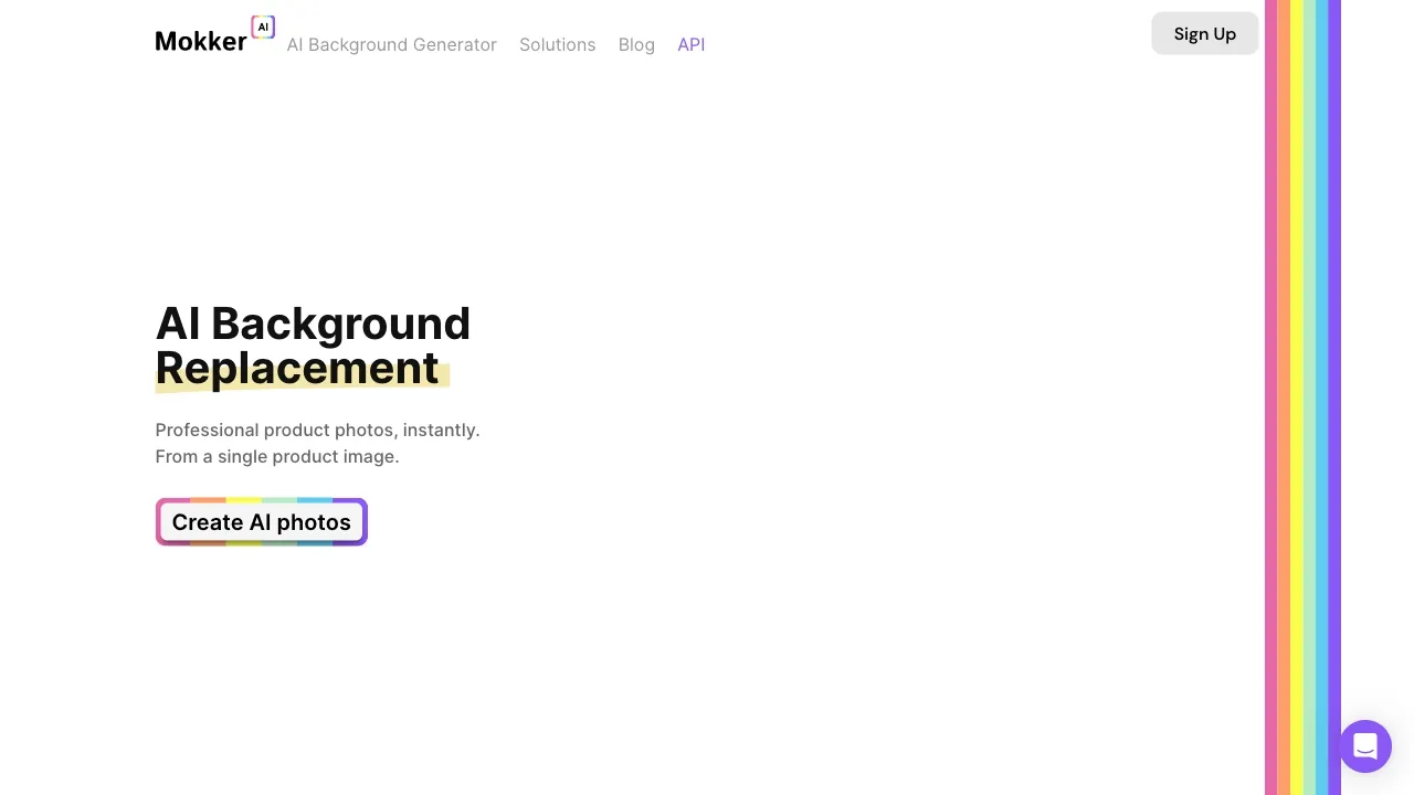 Mokker Ai Instant Background Replacement Tool Creati Ai