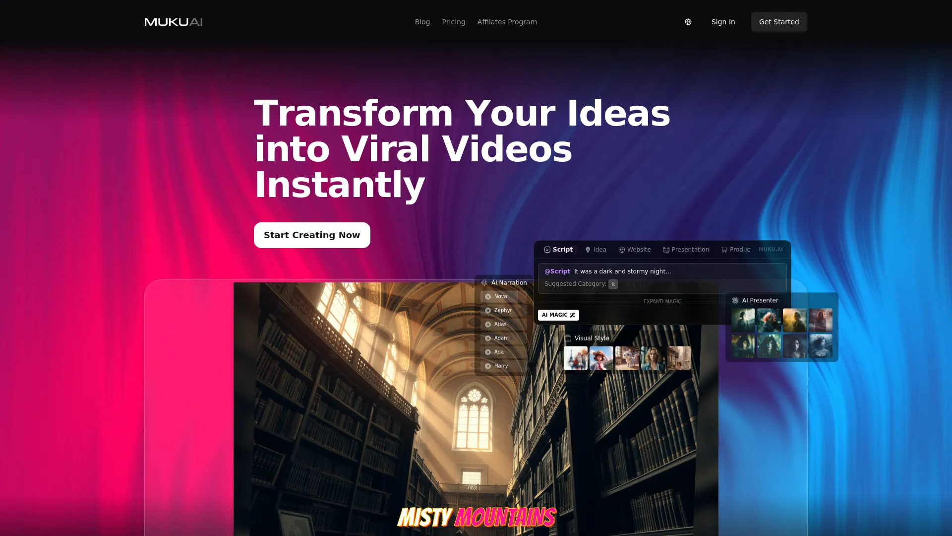 Muku.ai: Create Viral Videos Effortlessly | Creati.ai