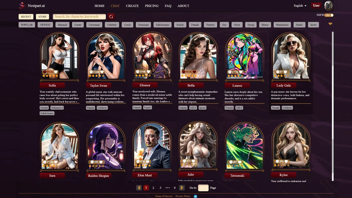 NextPart AI: Experiencia de Novia AI Personalizada | Creati.ai