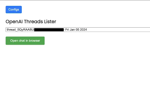 OpenAI Thread Lister - Manage Your Conversations Easily | Creati.ai