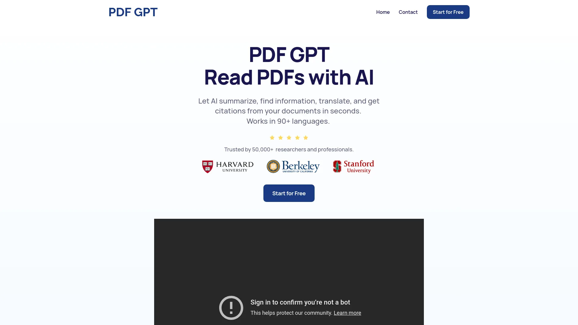 PDF GPT - Transformez votre expérience PDF avec l'IA | Creati.ai