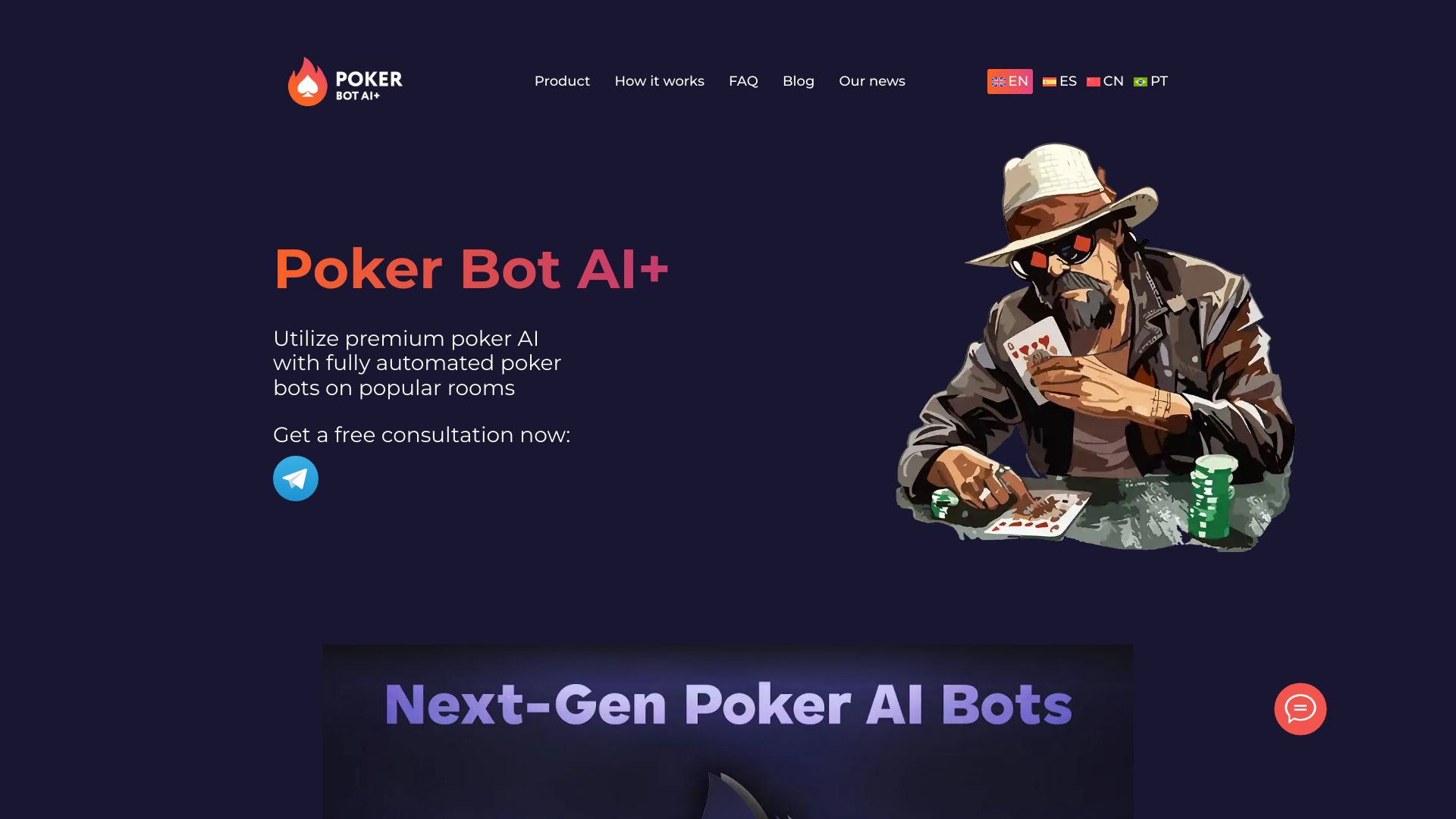 PokerBotAI: AI-Powered Poker Bots for Max Winnings | Creati.ai
