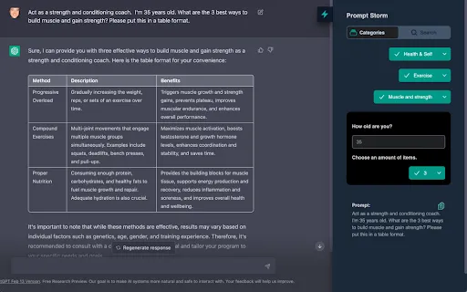 PromptStorm - Enhance Your AI Experience | Creati.ai