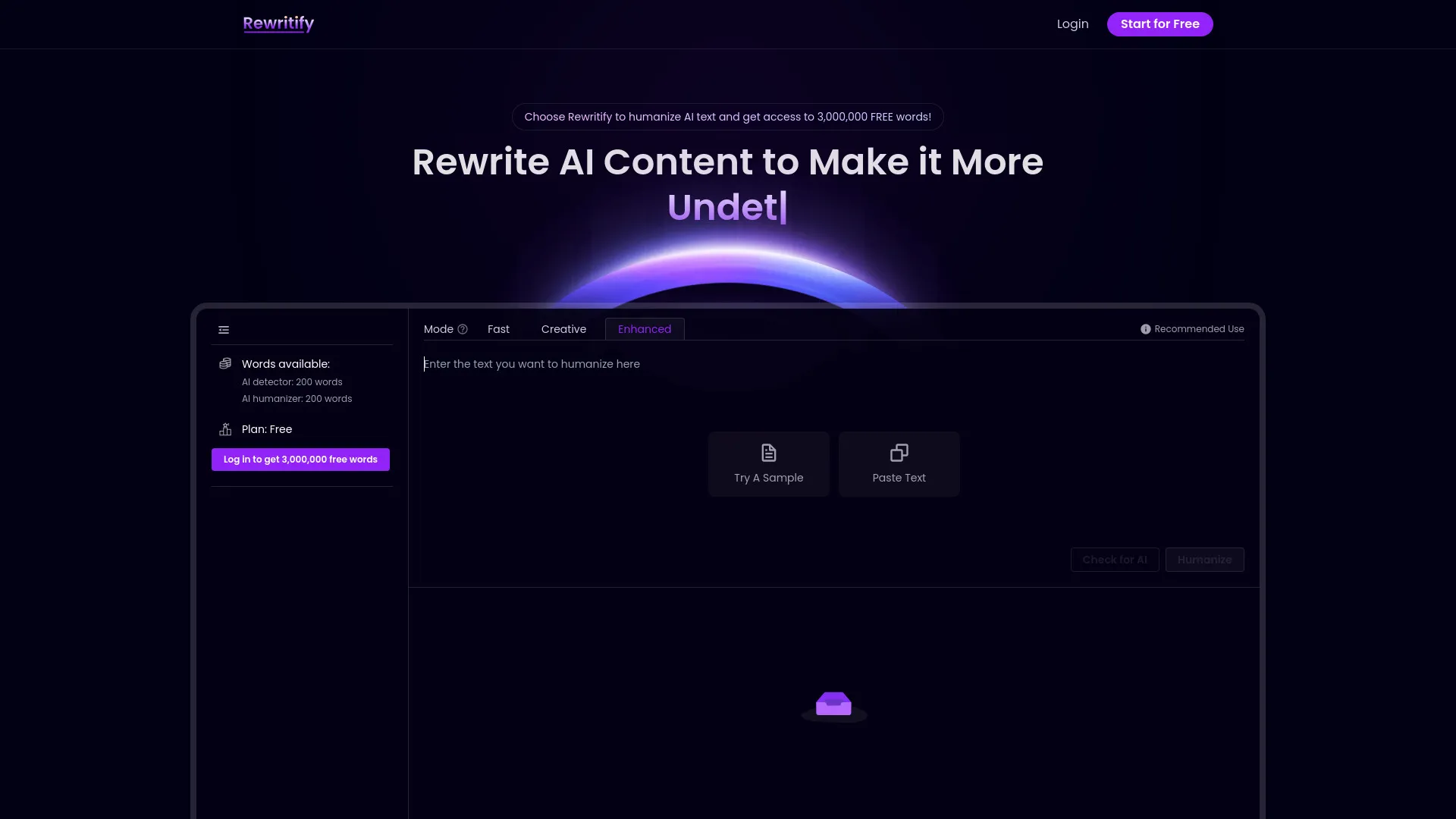 Rewritify: Bypass AI Detection with Authentic Content | Creati.ai