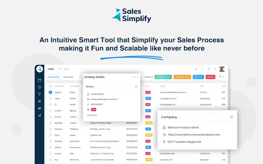 Sales Simplify - AI-Powered Sales Automation Tool | Creati.ai