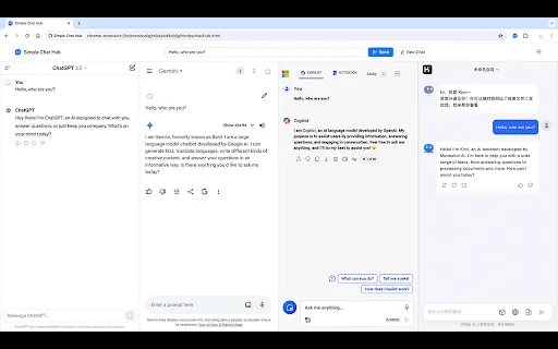 Simple Chat Hub - Seamless Multi-Platform Chat Solution | Creati.ai