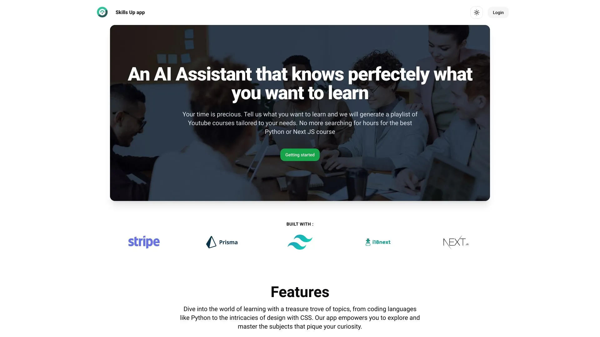 SkillsUp - Personalized Video-Based Learning Platform | Creati.ai