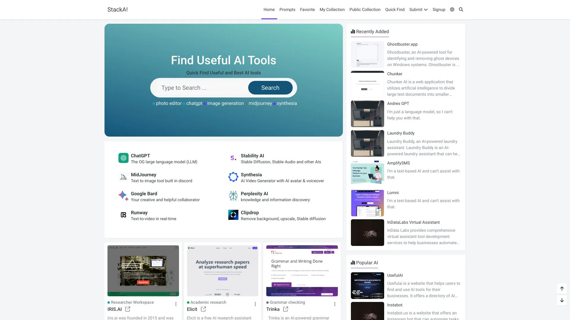 Stack AI - Herramientas Avanzadas de IA para Investigación y Diseño | Creati.ai