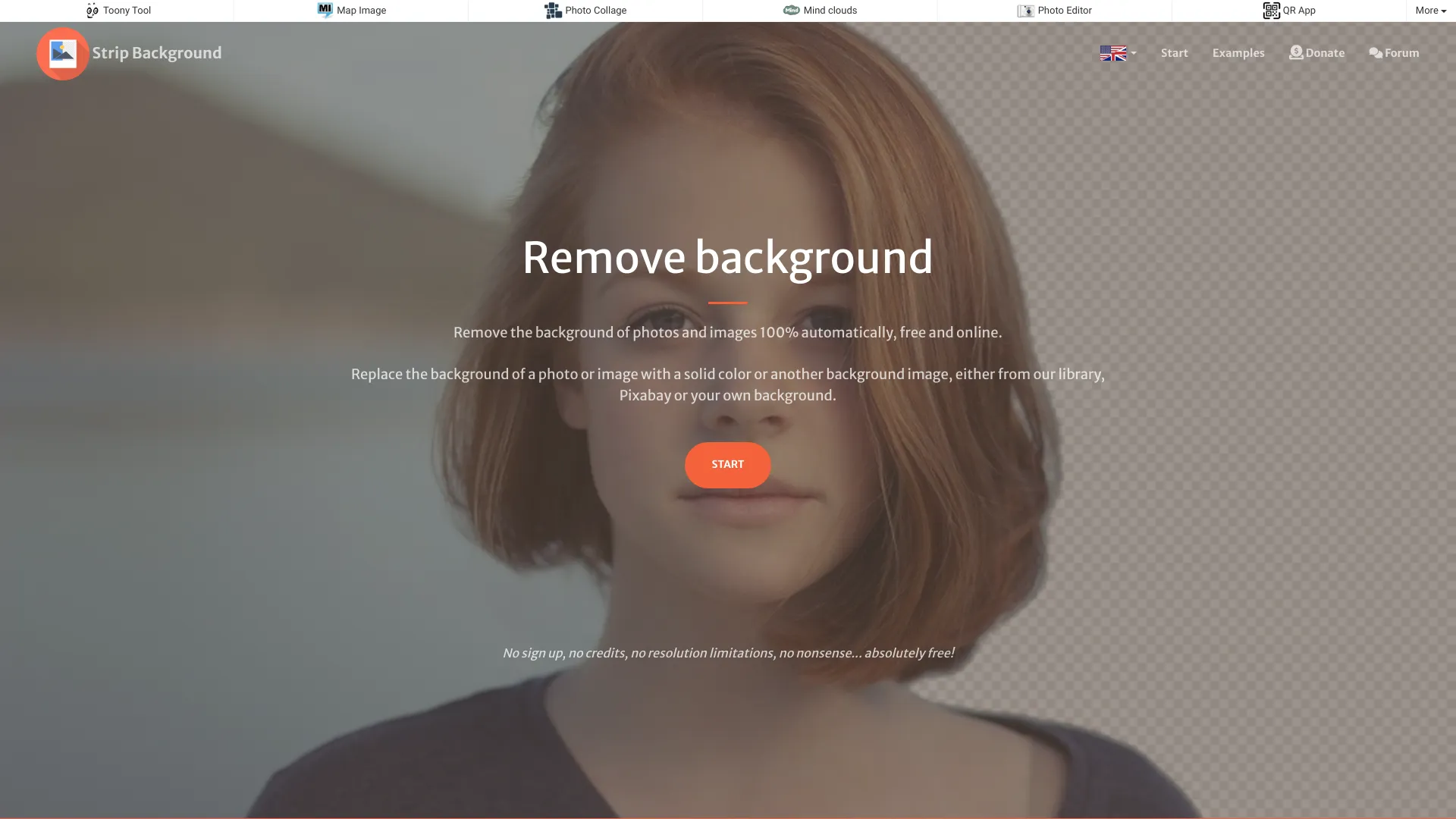 AI-Powered Free Background Removal Tool - StripBackground | Creati.ai