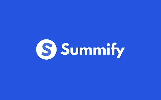 Summify: Tu solución para resúmenes rápidos de videos y artículos | Creati.ai