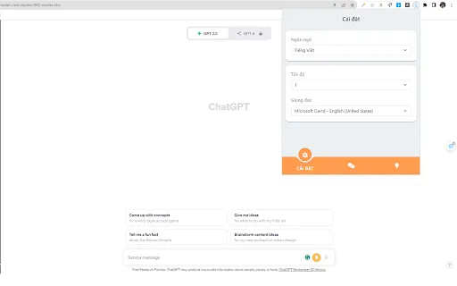 Talk GPT: Voice Interaction Extension for ChatGPT | Creati.ai