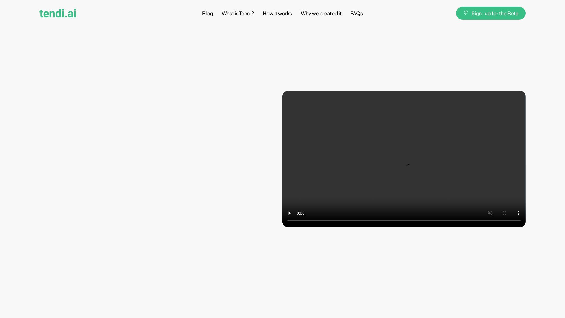 Tendi: Your AI Personal Financial Advisor | Creati.ai
