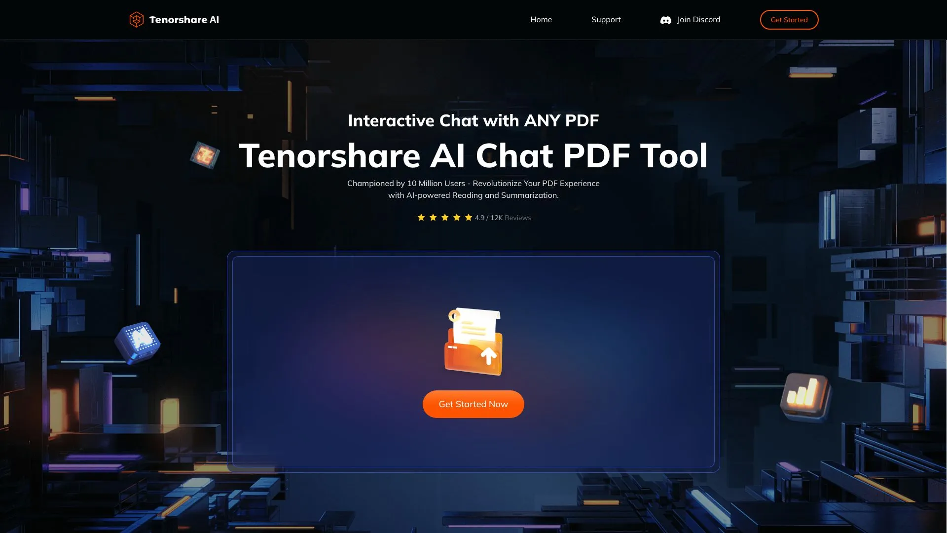 Tenorshare AI: Innovative PDF Summarization Tool | Creati.ai