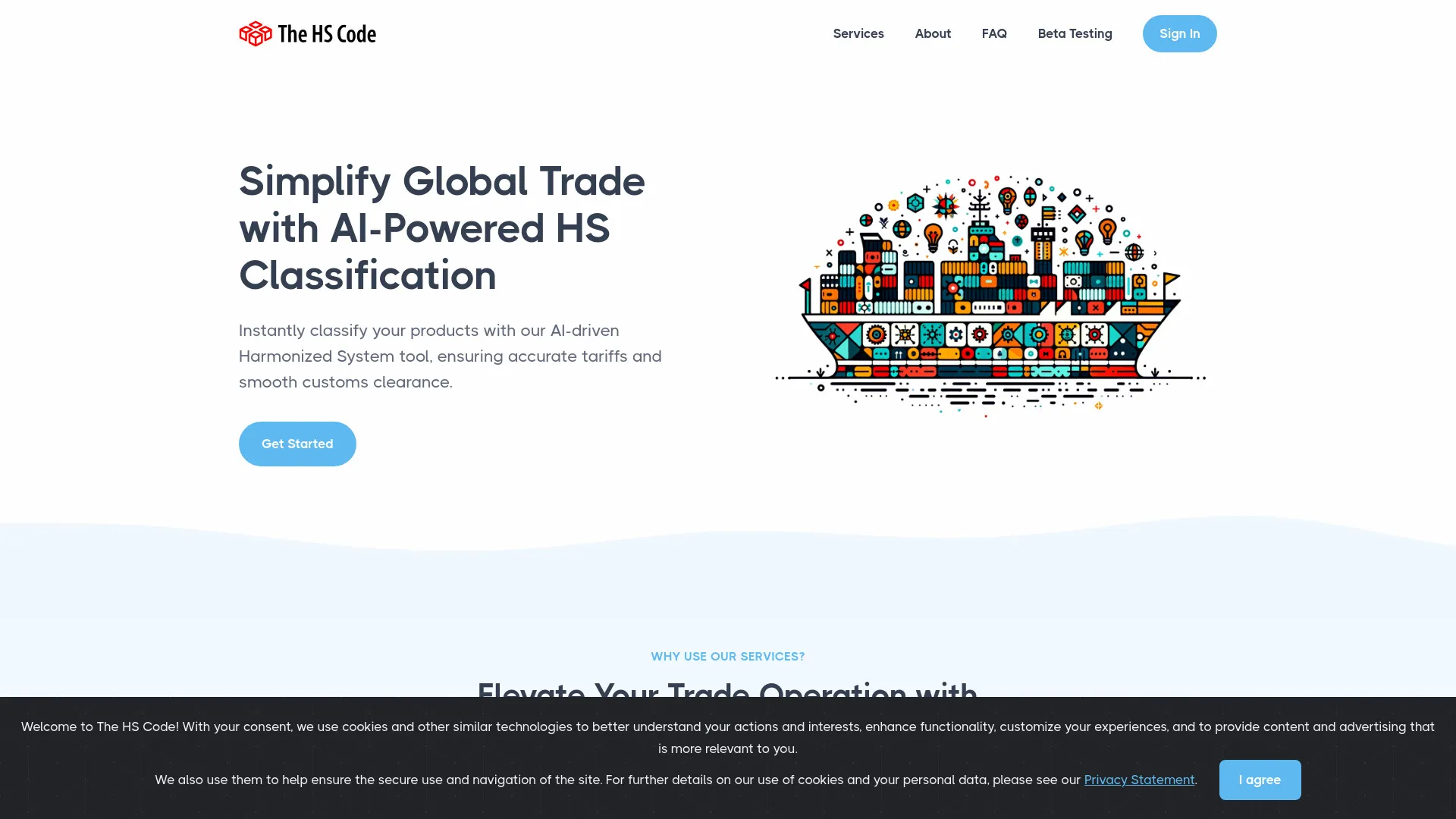 AI-Powered HS Classification Tool - The HS Code | Creati.ai