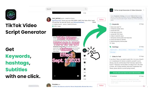 Générateur de Scripts AI pour TikTok | Créez Rapidement des Scripts Engagés | Creati.ai