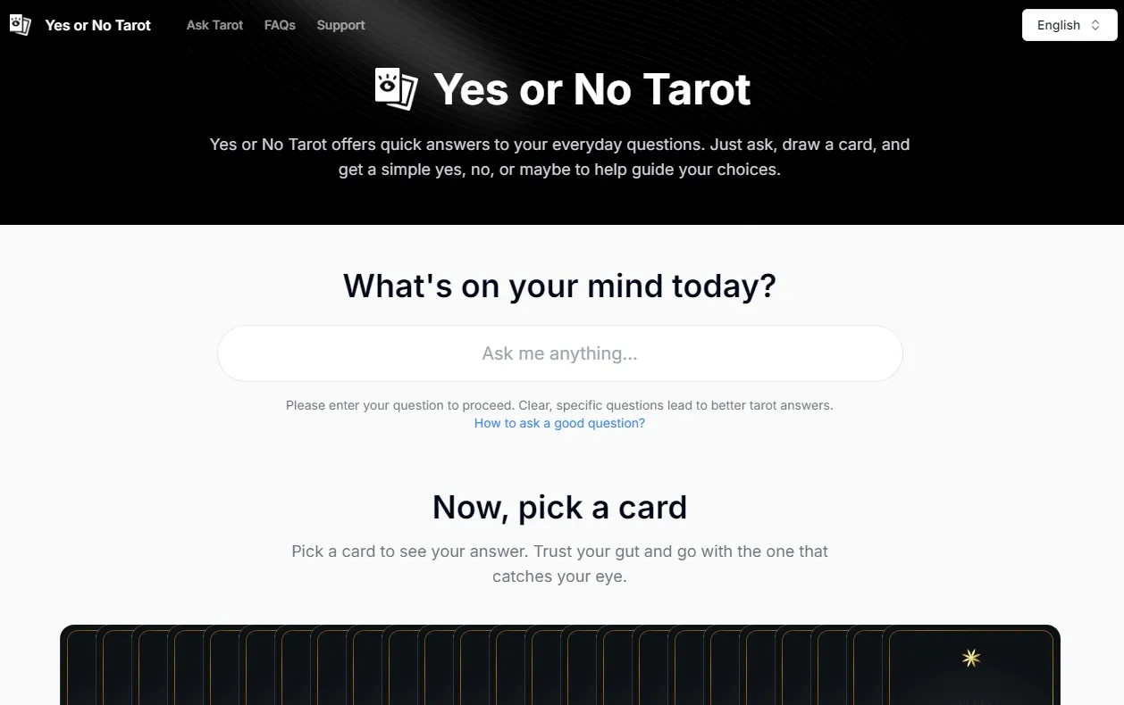 Yes Or No Tarot AI Instant Answers To Your Questions Creati ai yes-or-no-tarot-ai-instant-answers-to-your-questions-creati-ai