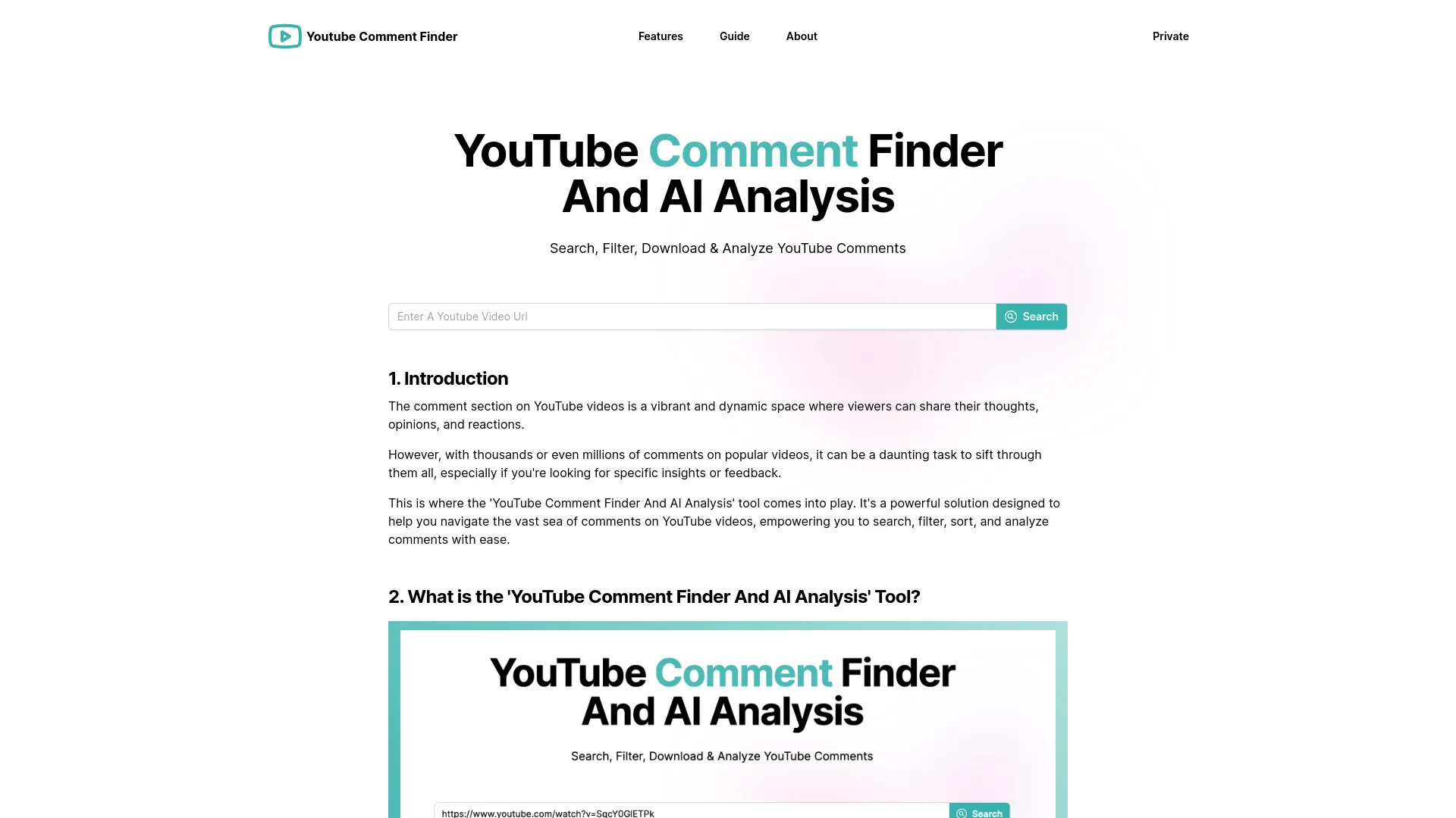 YouTube Comment Finder: Herramienta de Análisis de Comentarios Eficiente | Creati.ai